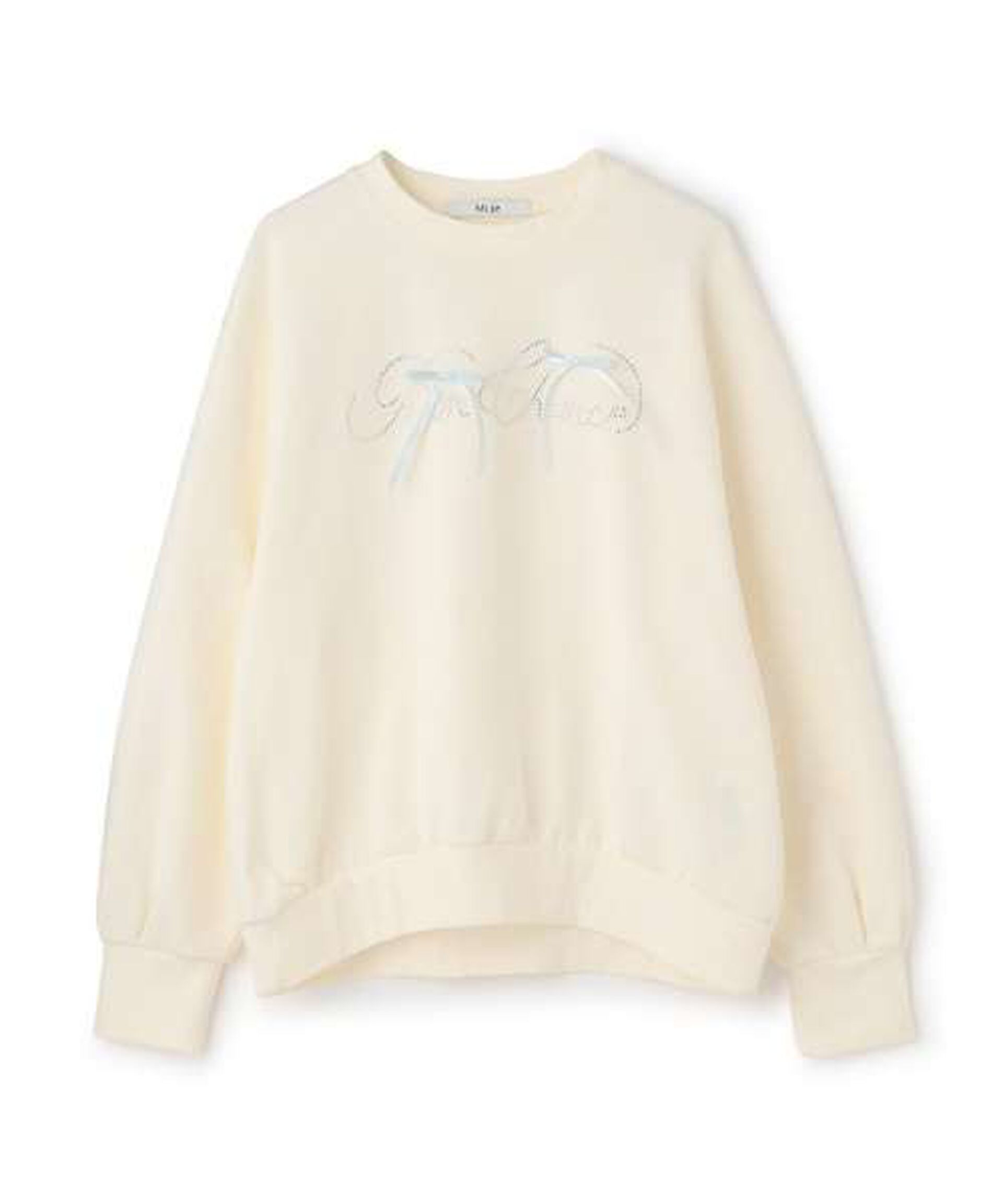 Stone Ribbon Sweatshirt [Korean Fashion] | Narumiya Official Global ...